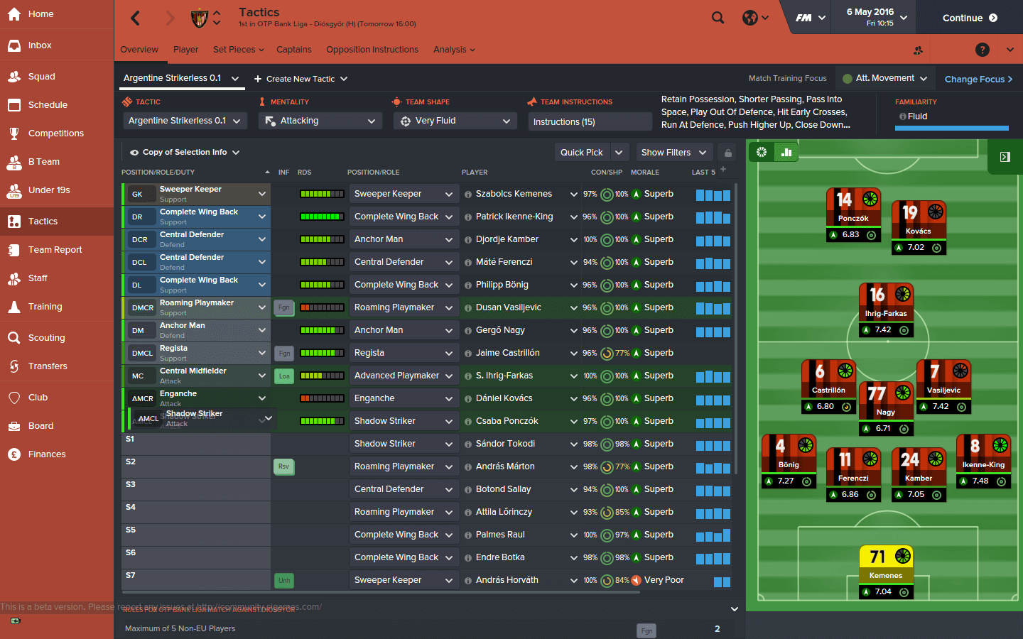 #FM16 : A step in the right direction? - The Higher Tempo Press