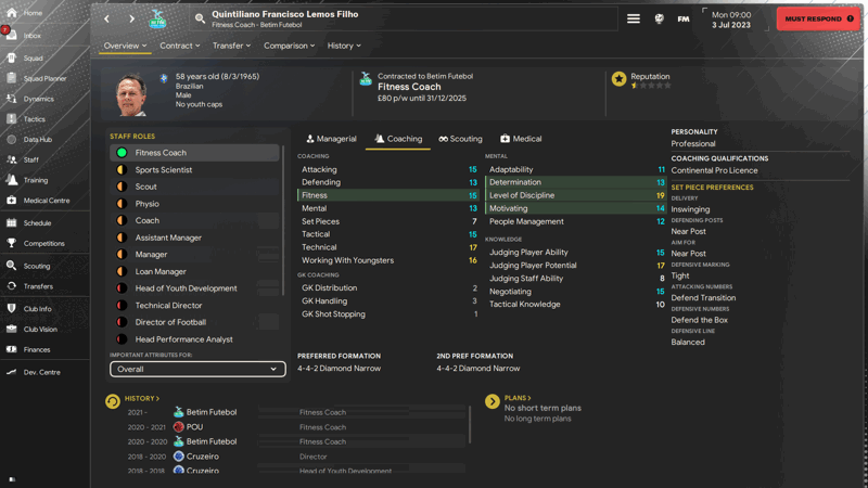 Best attacking coaches on FM24 - The Higher Tempo Press