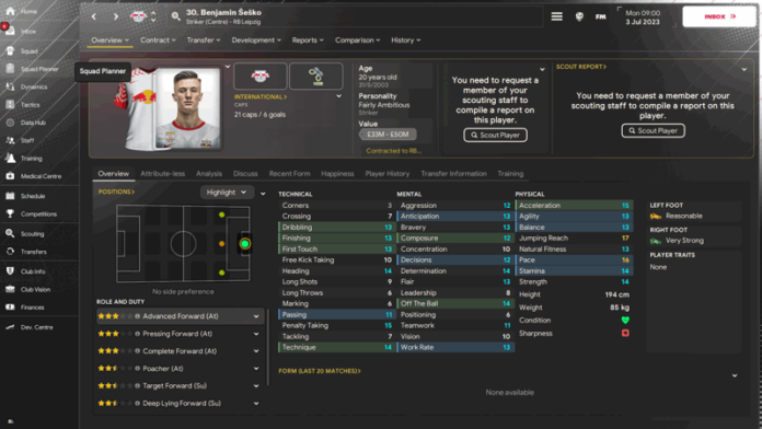 Who are the best complete forwards in FM24? - The Higher Tempo Press