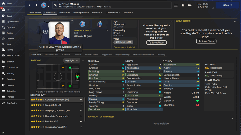 Who are the best complete forwards in FM24? - The Higher Tempo Press