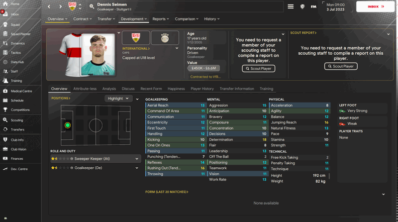 Top German wonderkids in FM24 - The Higher Tempo Press