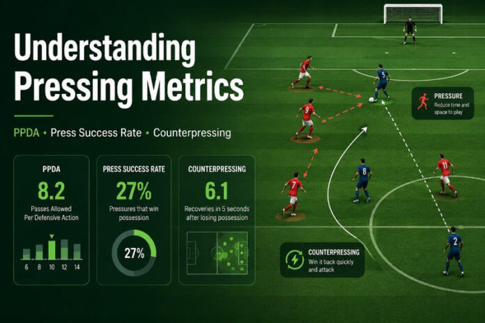 Pressing Metrics Explained: How Modern Football Analysts Measure ...